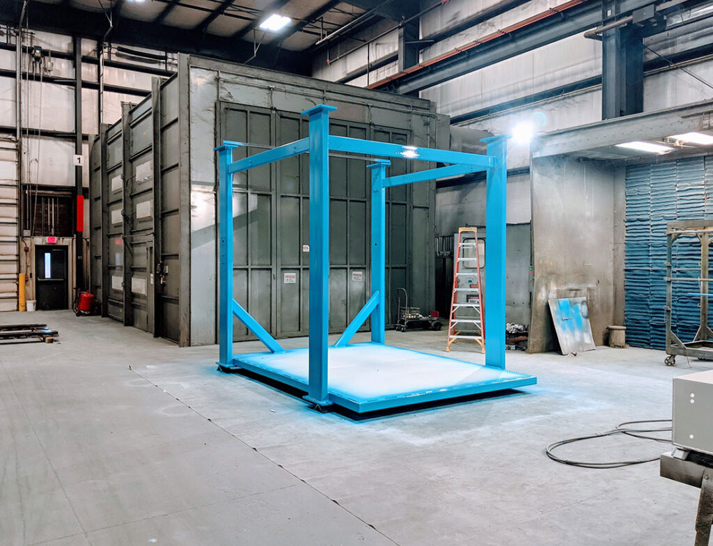 Painted Platform and Base | SWF Industrial
