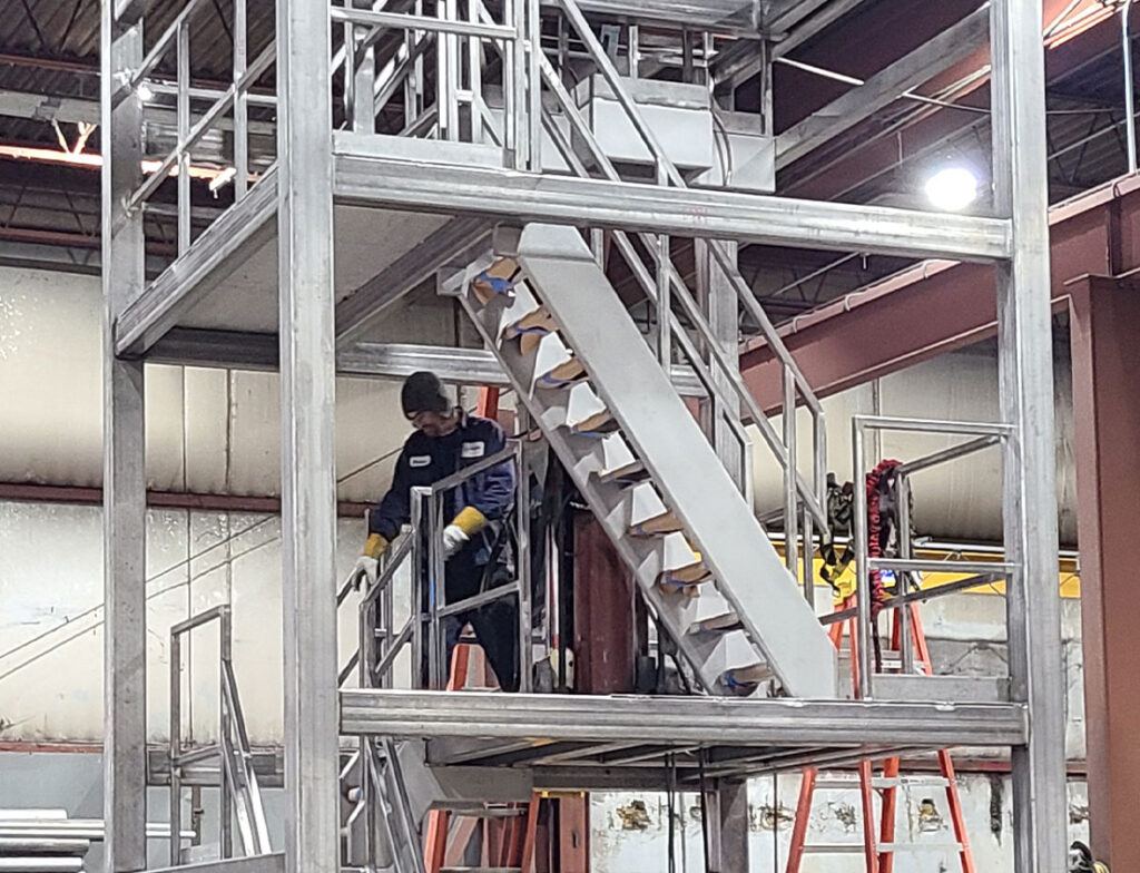 Sanitary Stainless Platform | SWF Industrial